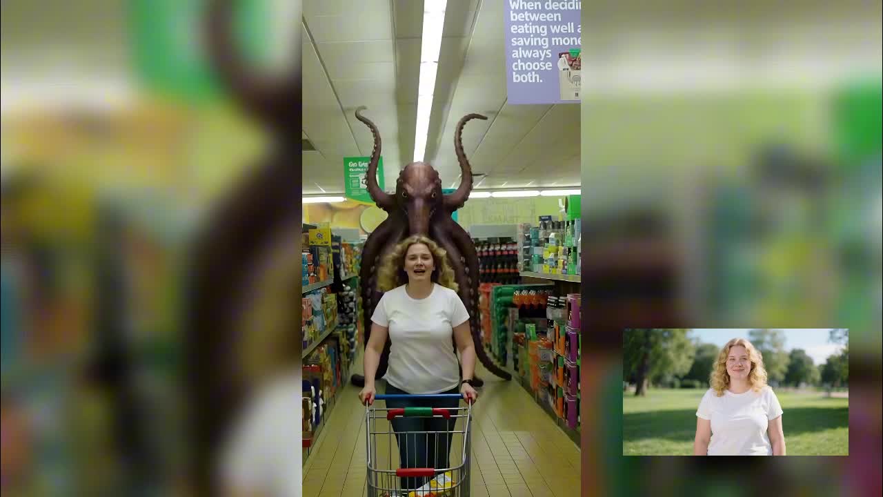 Beast chase supermarket AI Video Generator – Create Stunning AI Motion ...